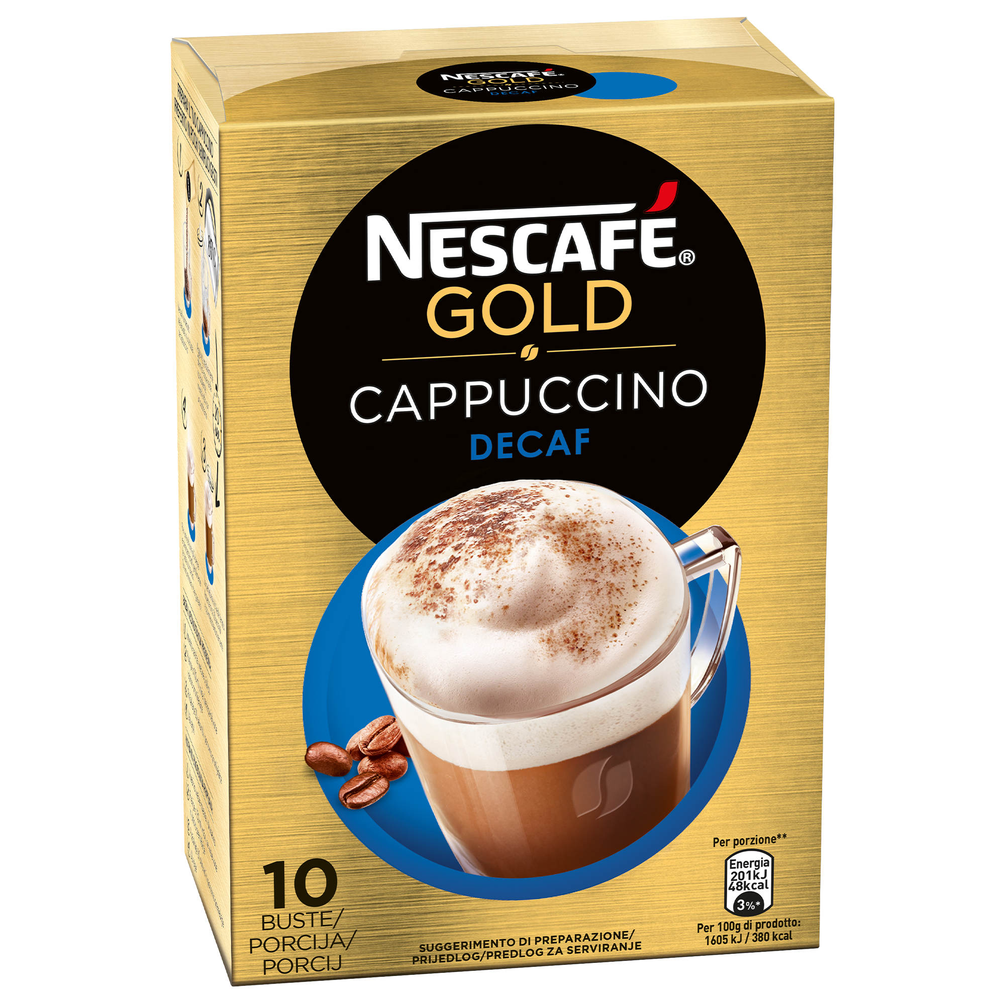 Nestle Nescafe Decaf Cappuccino 120Gm – HSquare Healthy Supermarket