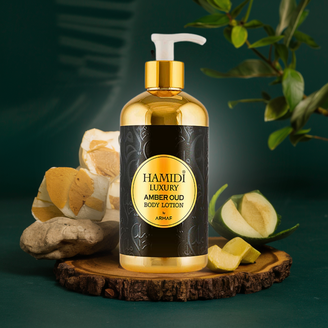 Hamidi Amber Oud Body Lotion 500Ml – HSquare Healthy Supermarket