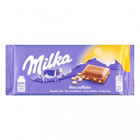 Milka Rice Crisps Chocolate 100Gm – HSquare Healthy Supermarket