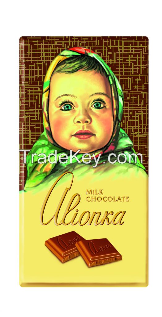 Alionka Milk Chocolate 100Gm – HSquare Healthy Supermarket