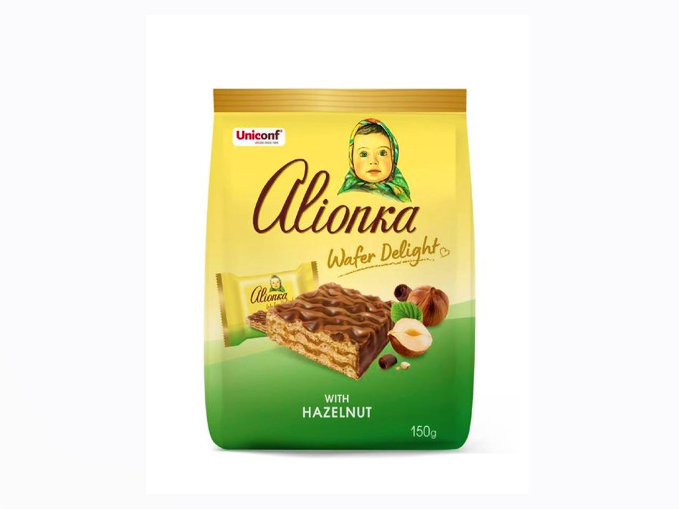 Alionka Delight With Hazelnut Wafer 150Gm – HSquare Healthy Supermarket