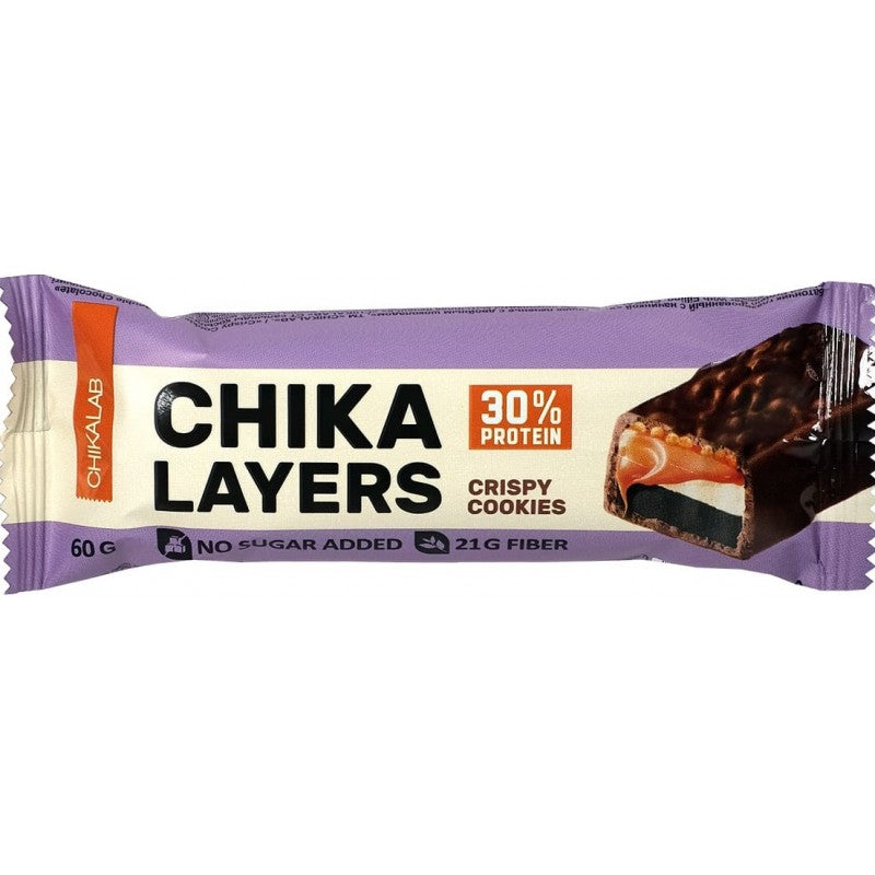Chika Lab Crunchy Cookies Layers Bar 60Gm – HSquare Healthy Supermarket