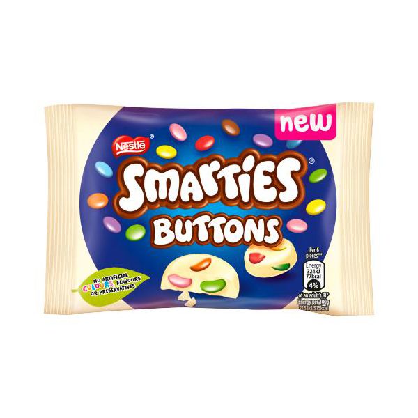 Nestle Smarties White Chocolate Buttons 30Gm – HSquare Healthy Supermarket