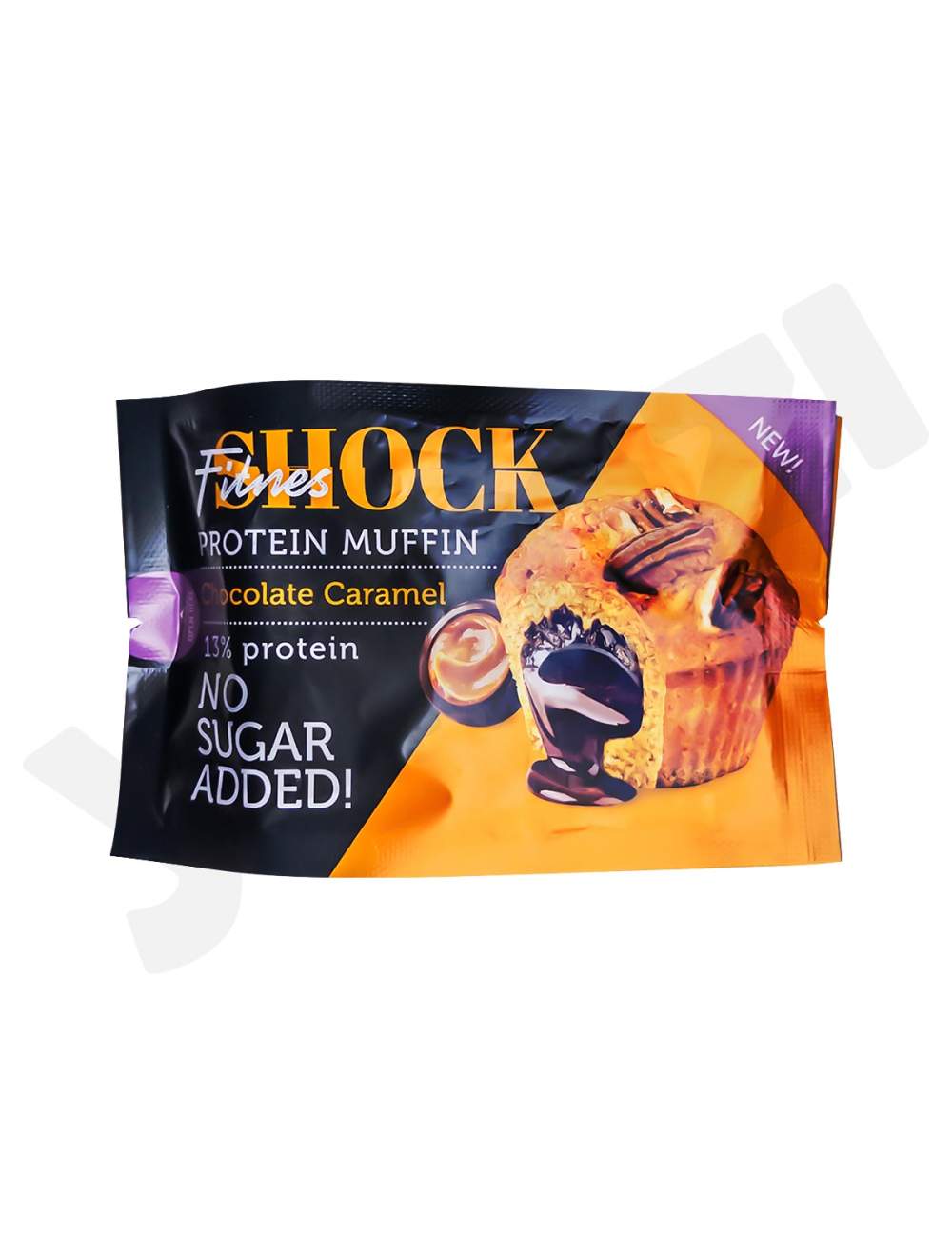 Shock No Sugar Chocolate Caramel Filling Protein Muffins 50Gm – HSquare ...
