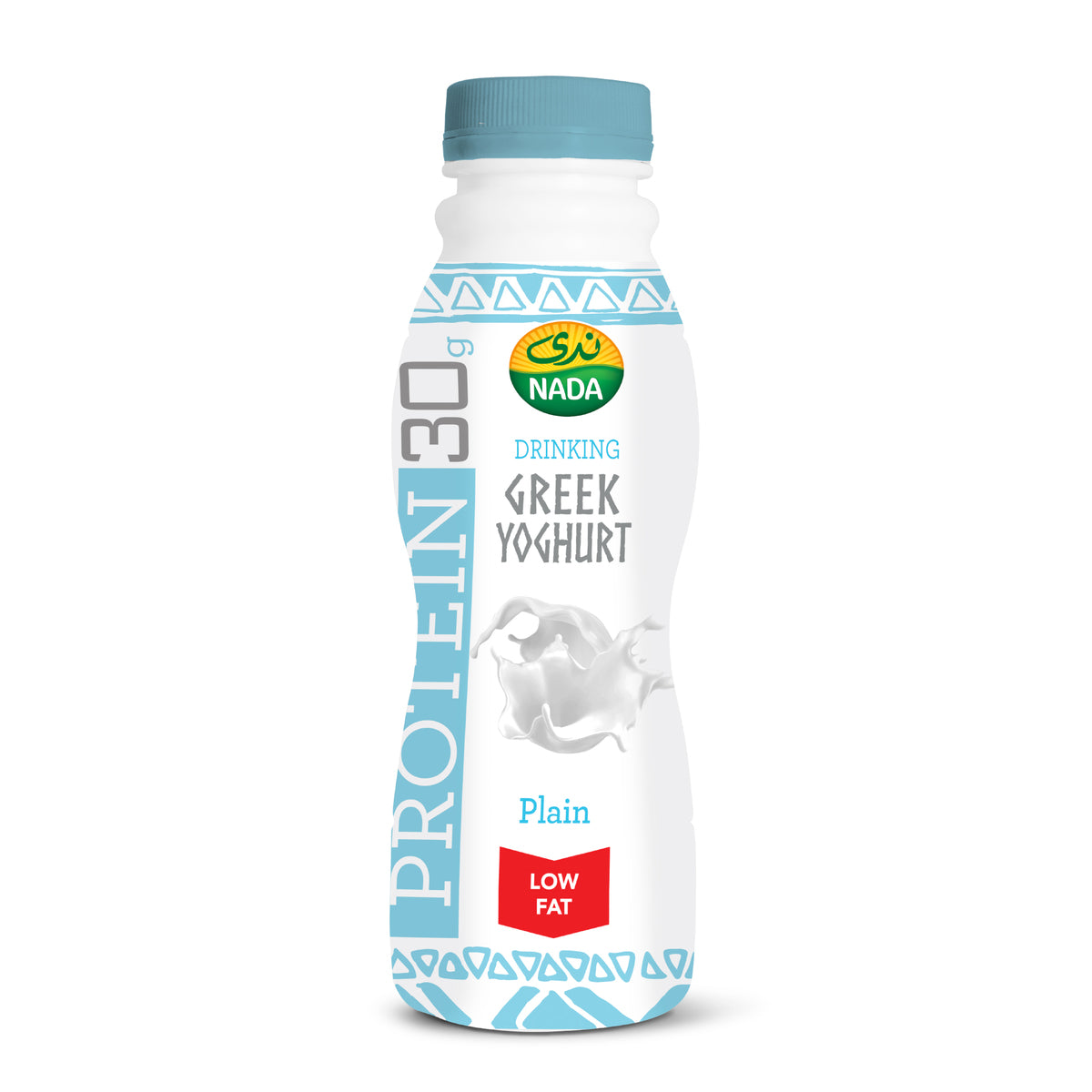 Nada Plain Low Fat Protein Greek Yoghurt Drink 330Ml – HSquare Healthy ...