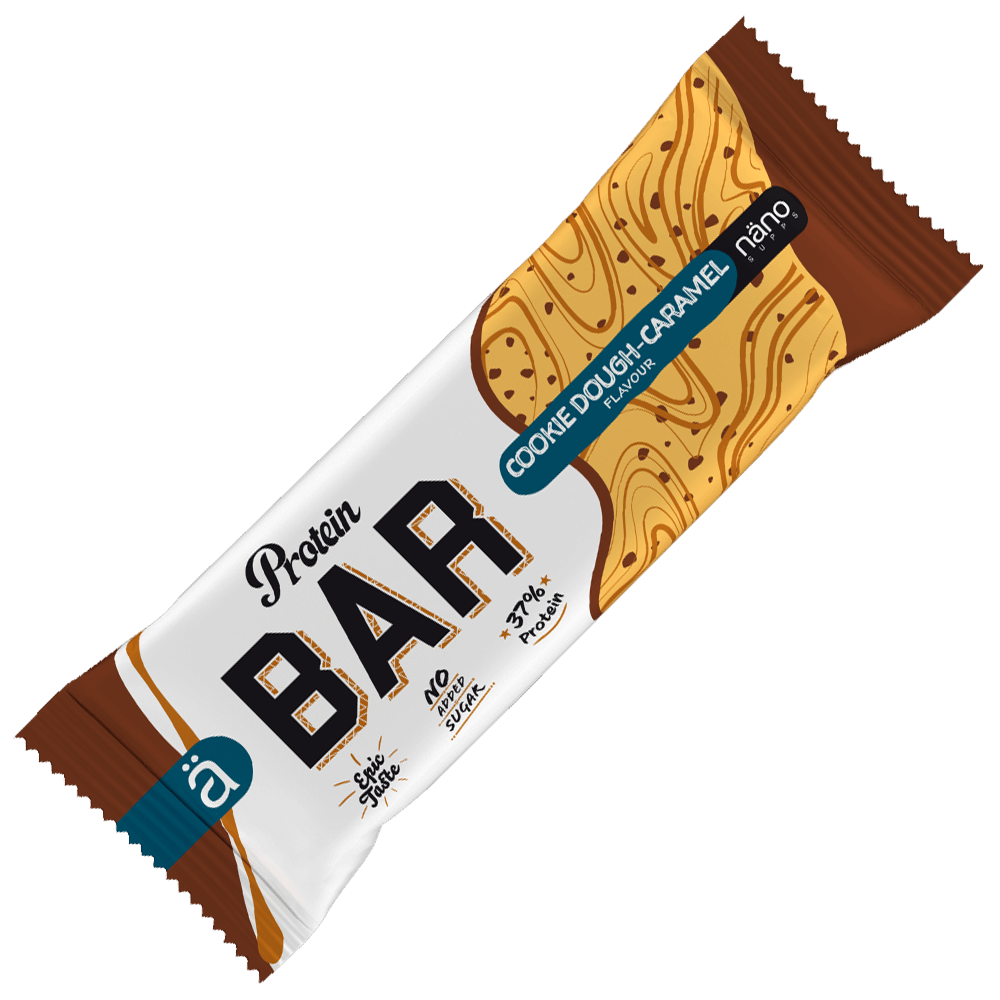 Nano Cookie Dough Caramel Protein Bar 55Gm – HSquare Healthy Supermarket
