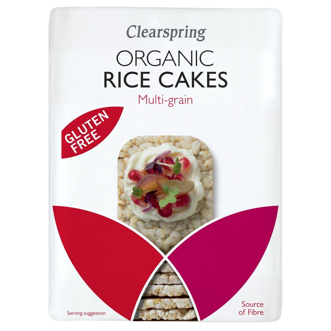 Clear Spring Organic Gf Multi-Grains Rice Cake 130Gm – HSquare Healthy ...