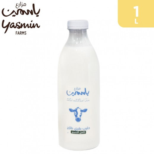 Yasmin Farms Full Fat Cow Milk 1Ltr – HSquare Healthy Supermarket