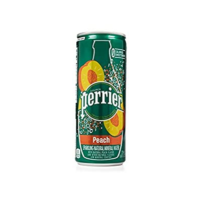Perrier Peach Sparking Natural Mineral Water 250Ml – HSquare Healthy ...