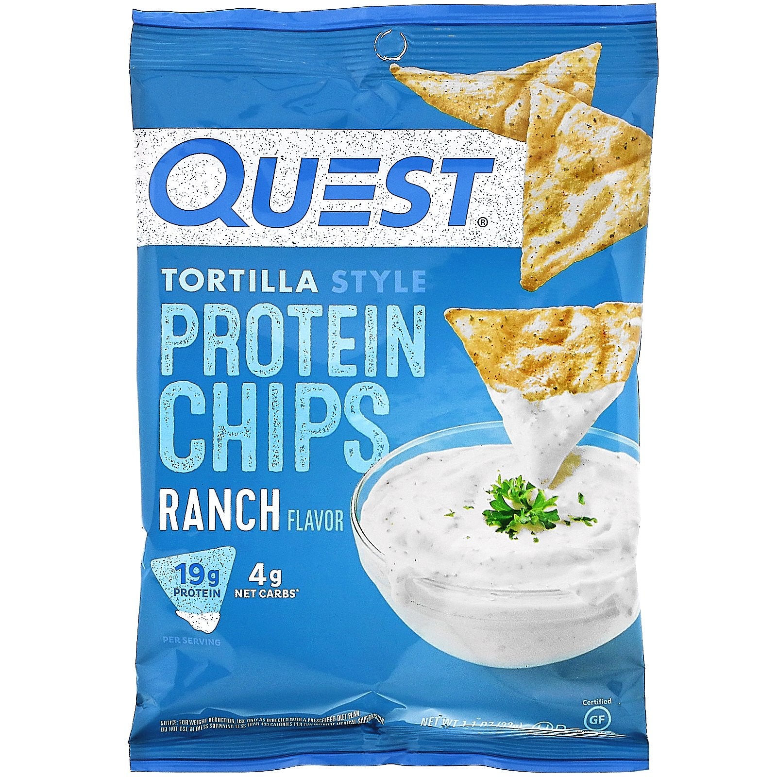 Quest Ranch Protein Chips 32Gm – HSquare Healthy Supermarket