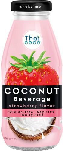 Thai Coco Strawberry Coconut Beverage 280Ml – HSquare Healthy Supermarket