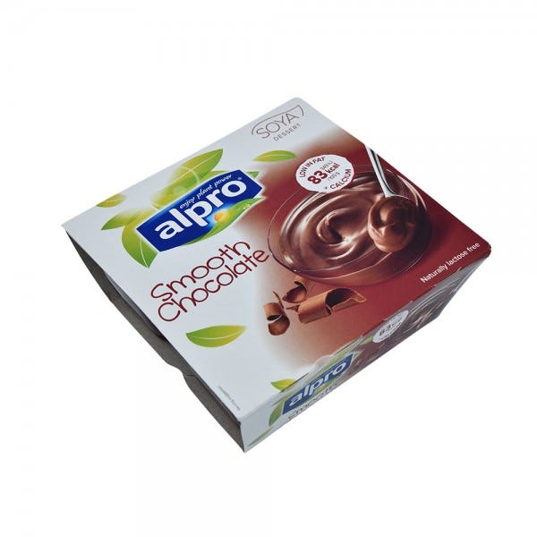 Alpro Chocolate 4X125g Soya Dessert 500Gm – HSquare Healthy Supermarket