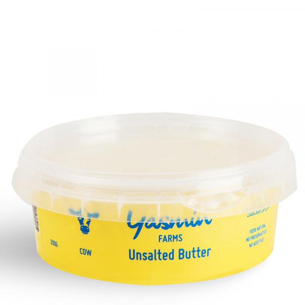 Yasmin Farms Unsalted Cow Butter 200Gm – HSquare Healthy Supermarket